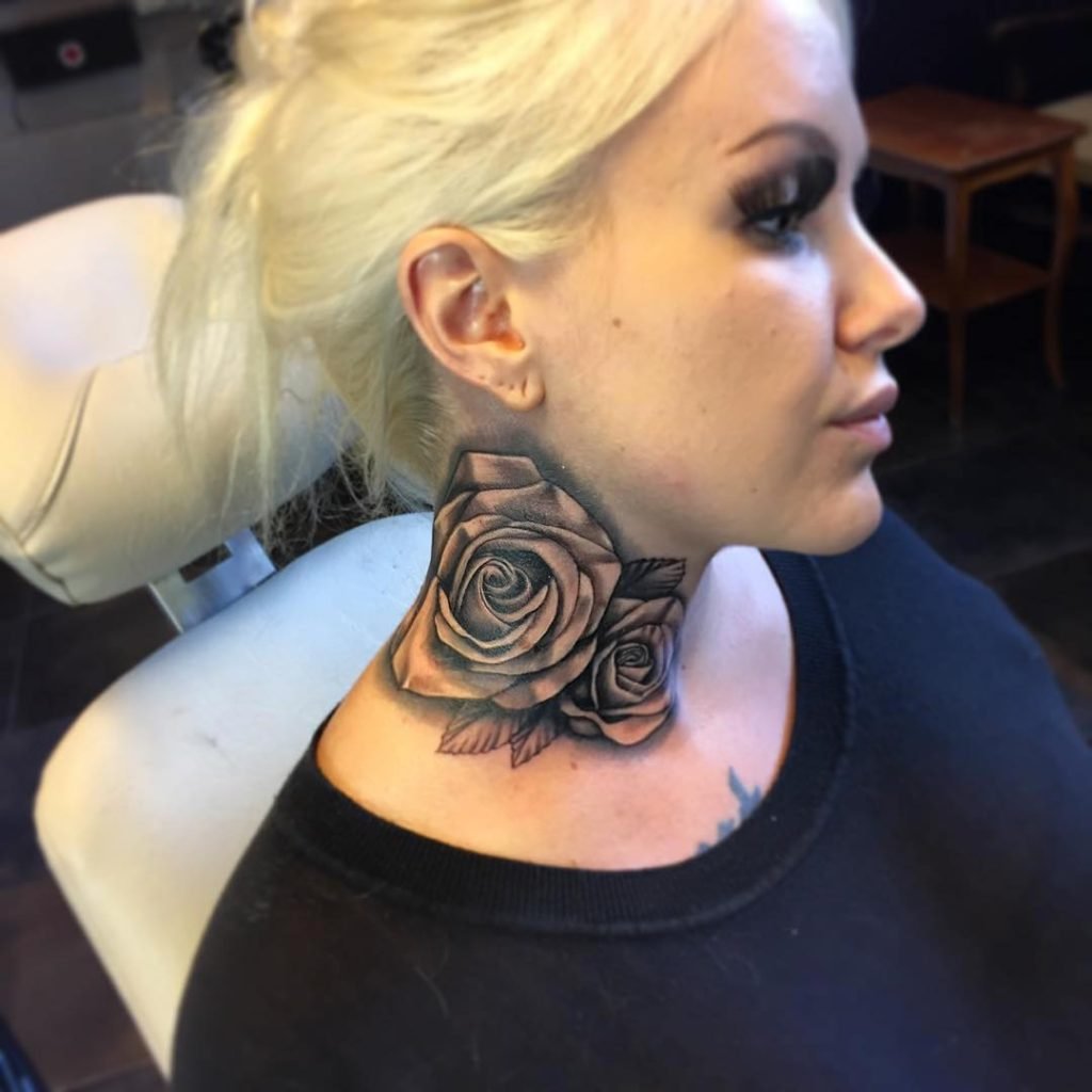 11 Awesome And Marvelous Worth Making Neck Tattoo Ideas - Awesome 11